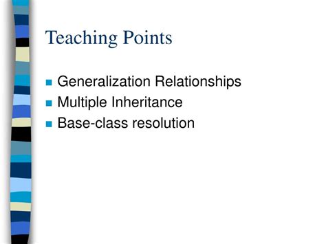 Ppt Exploring Generalization Relationships And Perspectives In Oop