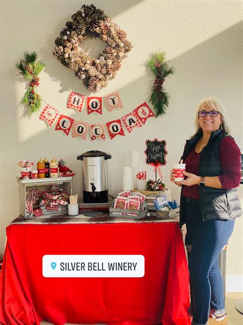 Hot Cocoa Bar At Silver Bell Winery Lake Chelan Chamber Of Commerce