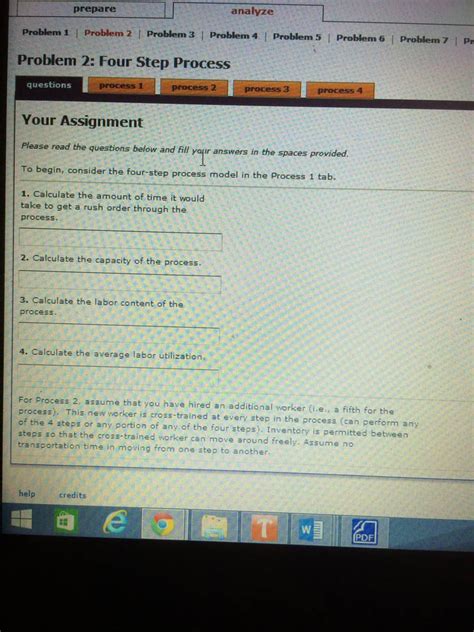 Solution Lessons Learned From The Process Analytics Simulation
