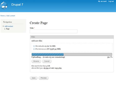 File Resumable Upload