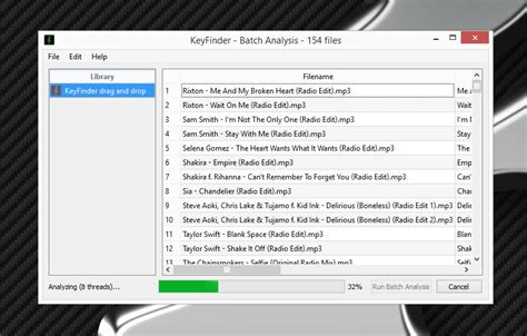 KeyFinder Free Key Detection Software PCDJ