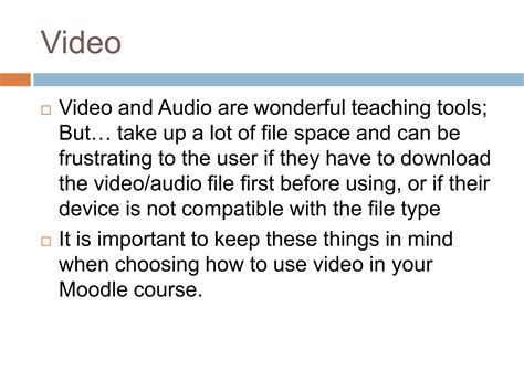 Best Practices In Moodle Course Development Ppt