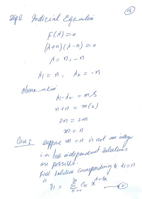 Solution Bessel Equations And Functions Of Order N And Modify Bessel