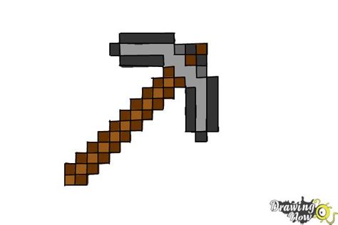 Minecraft Axe Drawing Minecraft Tutorial And Guide