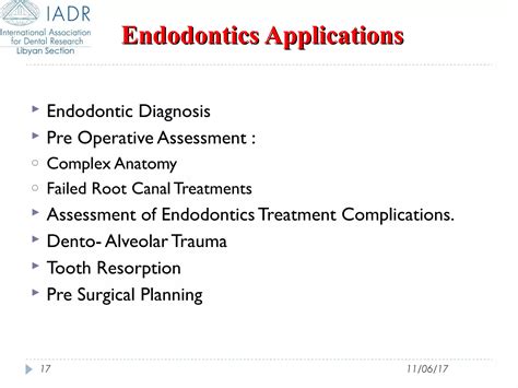 Use Of Cone Beam Computed Tomography In Endodontics Ppt