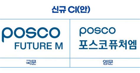 포스코케미칼 ‘포스코퓨처엠으로 사명 변경 한국인포맥스
