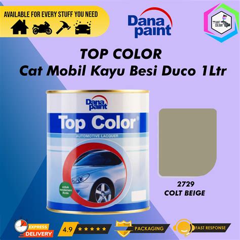 Top Color 2729 Colt Beige Cat Mobil Kayu Besi Duco Lazada Indonesia