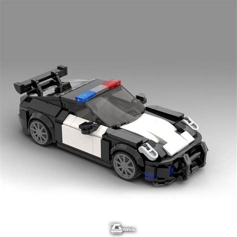 Lego Moc Porsche 911 992 Gt3 Police Interceptor By Thegbrix