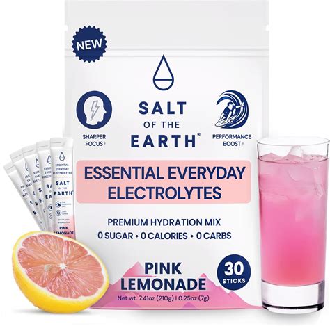 Salt Of The Earth Premium Zero Sugar Electrolyte Made