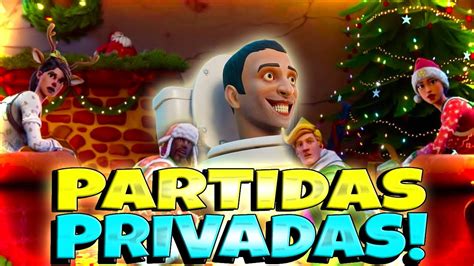 🔴 Partidas Privadas Fortnite En Vivo Partidas Personalizadas Por