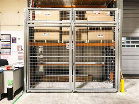 Mesh Security Doors To Convert Racking Into Secure Bays Officestor