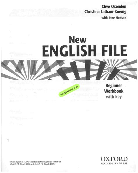 New English File Beginner Work Book Sách Đồ Dùng Học Tập
