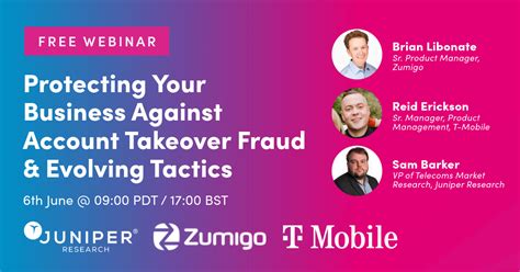 Free Webinar Protecting Your Business Against Account Takeover Fraud And Evolving Tactics