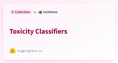 Toxicity Classifiers A Textdetox Collection