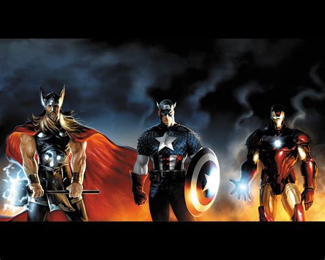 Papel De Parede 1280x1024 Px Os Vingadores 1280x1024