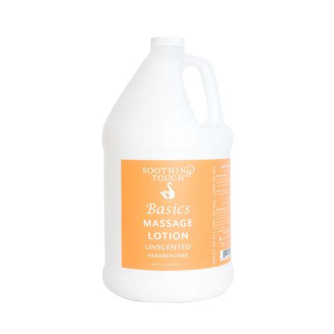 Massage Lotions Soothing Touch Basics Massage Lotion 1gal