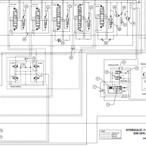Bobcat Excavator E Electrical And Hydraulic Schematic