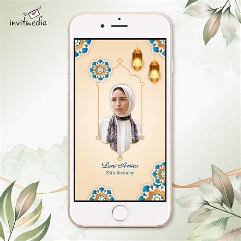 Jual Undangan Ulang Tahun Video Birthday Invitation Undangan Digital Ulang Tahun Shopee