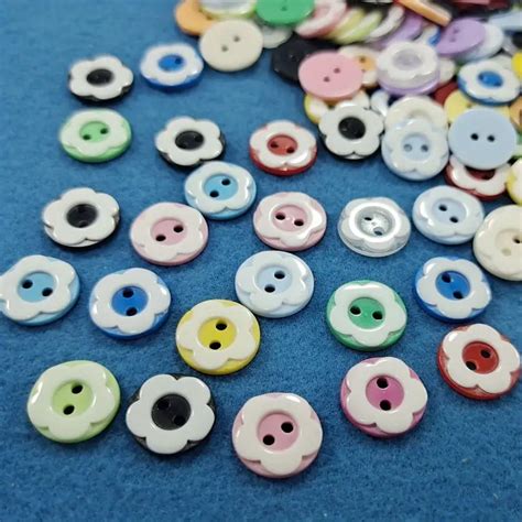 50個、混合色12cmかわいい樹脂ボタン、子供服の縫製用品diy手作り材料、diy衣服装飾、麻リボンロープコードdiy 麻ツイントクラフト