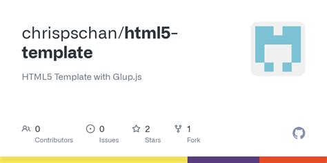 GitHub Chrispschan Html Template HTML Template With Glup Js