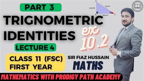 Trigonometric Identities Class 11 Ex 102 Part 3 Trignometric