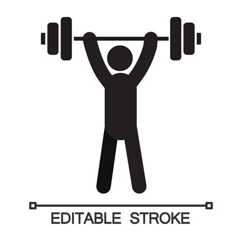Olympic Lifting Silhouette Weight Lifting Silhouette Weight Lifting