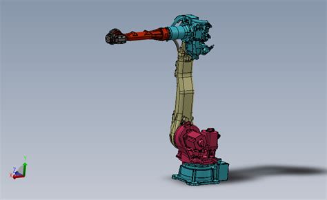 焊接机器人 Xt Step Sw 10 Kgsolidworks 2020模型图纸下载 懒石网
