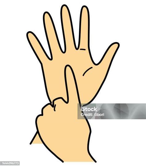 손 제스처 손 기호 숫자 6 양손 그림 6에 대한 스톡 벡터 아트 및 기타 이미지 6 몸짓 사람 관절 Istock