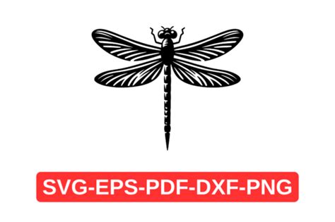 Whimsical Dragonfly Cut File Silhouette Graphic By Artful Assetsy · Creative Fabrica