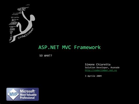 PPT ASP NET MVC Framework PowerPoint Presentation Free Download ID 5552940