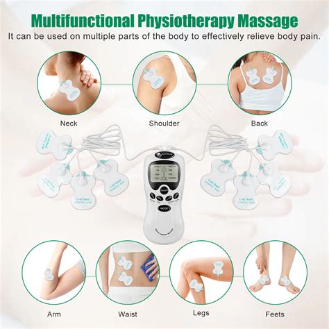 Generic 8 Modes Tens Unit Ems Muscle Stimulator Physiotherapy