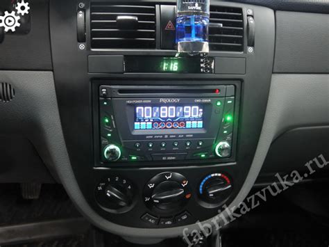 Установка 2 din магнитолы на Daewoo Gentra - установка автомагнитол