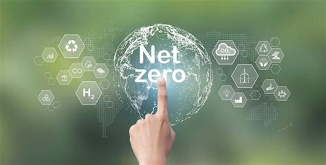 Premium Photo Net Zero By 2050 Carbon Neutral Greenhouse Gas