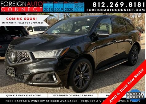 Used 2020 Acura Mdx Technology And A Spec Packages For Sale In