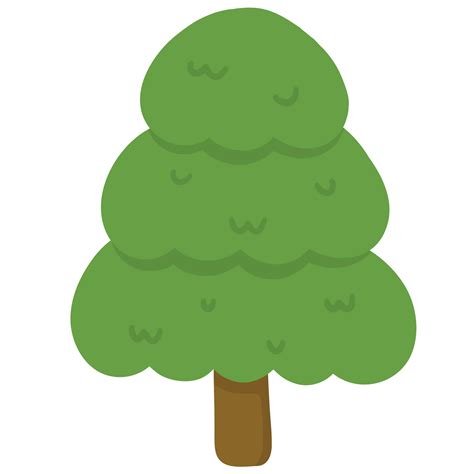 Green Tree Cartoon 51867847 Png