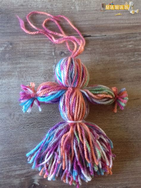 Diy Petite Poupée En Laine Maman éveille Ses Enfants