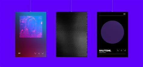 최소한의 커버 디자인 다채로운 하프톤 그라데이션 트렌디한 기하학적 패턴 초현대적에 대한 스톡 벡터 아트 및 기타 이미지