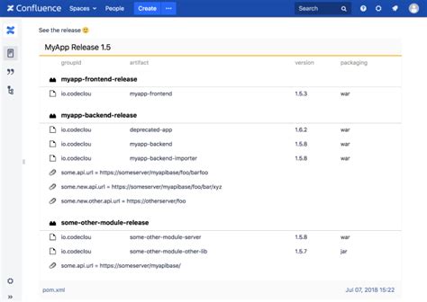 Release Info For Confluence Version History Atlassian Marketplace