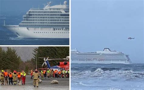 Norvegia Nave Da Crociera In Avaria Nella Tempesta Paura Per 1 300