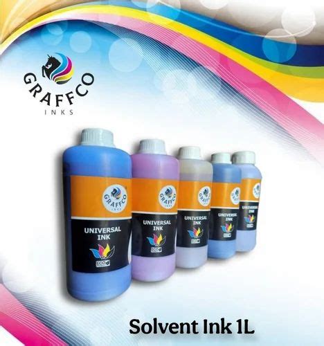 Cmyk Solvent Ink Packaging Size 1 Litre At ₹ 600litre In Ahmedabad