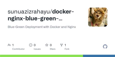 Github Sunuazizrahayu Docker Nginx Blue Green Deployment Blue Green Deployment With Docker