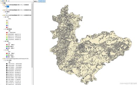 Arcgis手动修改土地利用类型（tips）栅格更改土地分类结果 Csdn博客