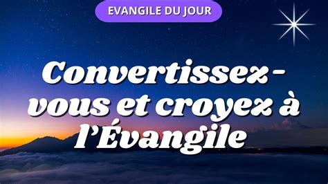 Parole Et Evangile Du Jour Dimanche 21 Janvier Youtube