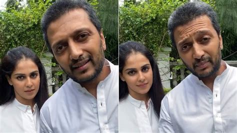 Couple Goals Riteish Deshmukh Genelia Deshmukh Pledge To Donate Their