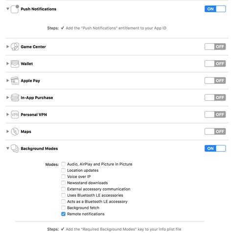 Iphone Push Notifications Problems IOS TestFlight Stack Overflow