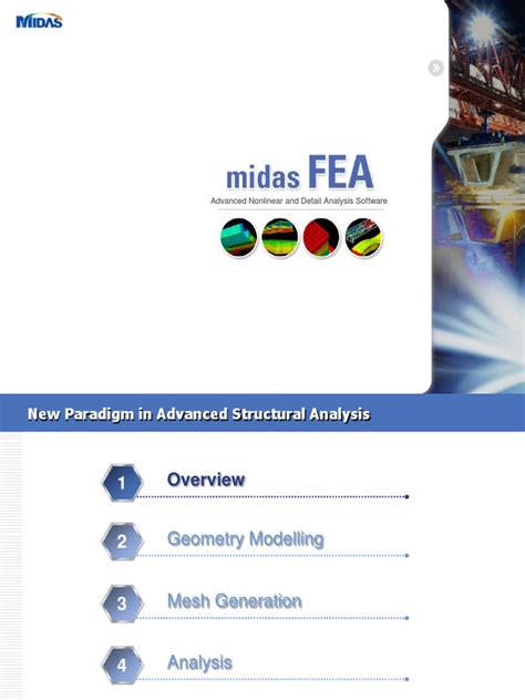 Midas Fea Mannual Pdf Fluid Dynamics Finite Element Method