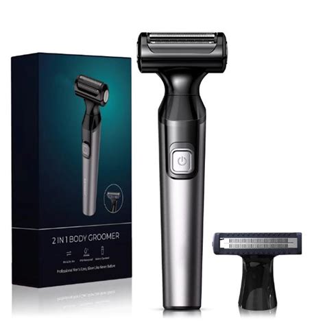 2 In 1 Body Hair Trimmer Electric Groin Hair Trimmer Electric Razor