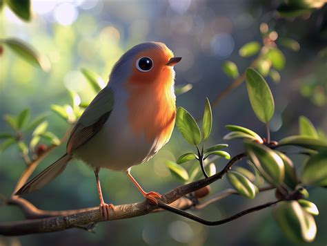 Download Ai Generated Robin Bird Royalty Free Stock Illustration