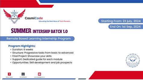 Wajeeha Khan On Linkedin 🌟 Cosmicode Summer Internship Week 5 Accomplishments 🌟 Im Excited To