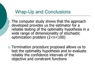 Nonlinear Stochastic Programming By The Monte Carlo Method Pdf